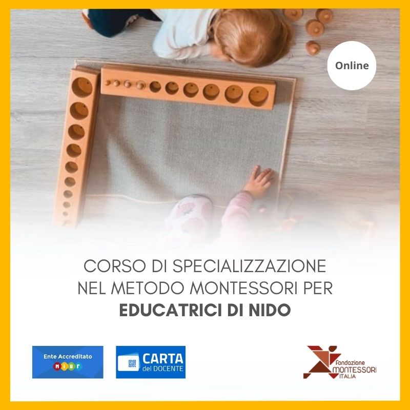 Corso online di formazione e specializzazione nel metodo montessori per ...